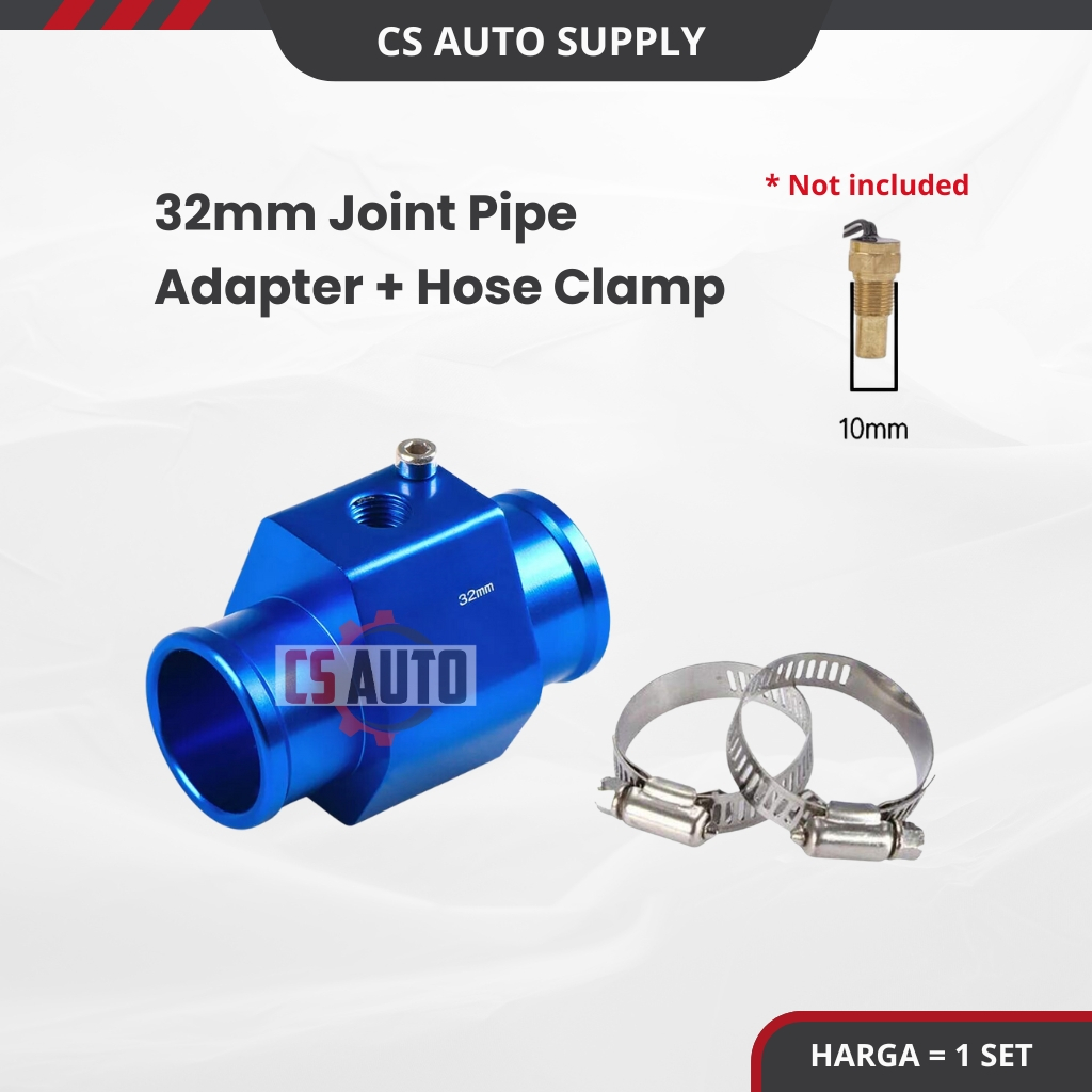 CS Water Temperature Joint Pipe 32mm Gauge Radiator Hose Adapter Temp ...