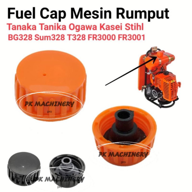 Mesin Rumput Fuel Cap Ogawa BG328 Stihl FR3001 FR3000 Brush Cutter Fuel ...