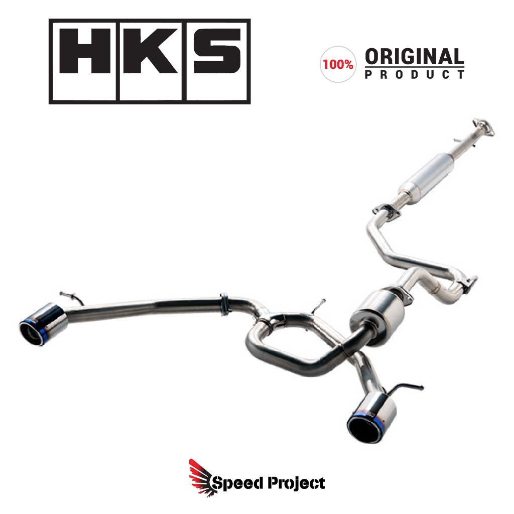 Suzuki Swift ZC33S 1.4T 2017+ - HKS Hi-Power Spec-L II / Spec-L2 Exhaust (31019-AS109) | Shopee ...