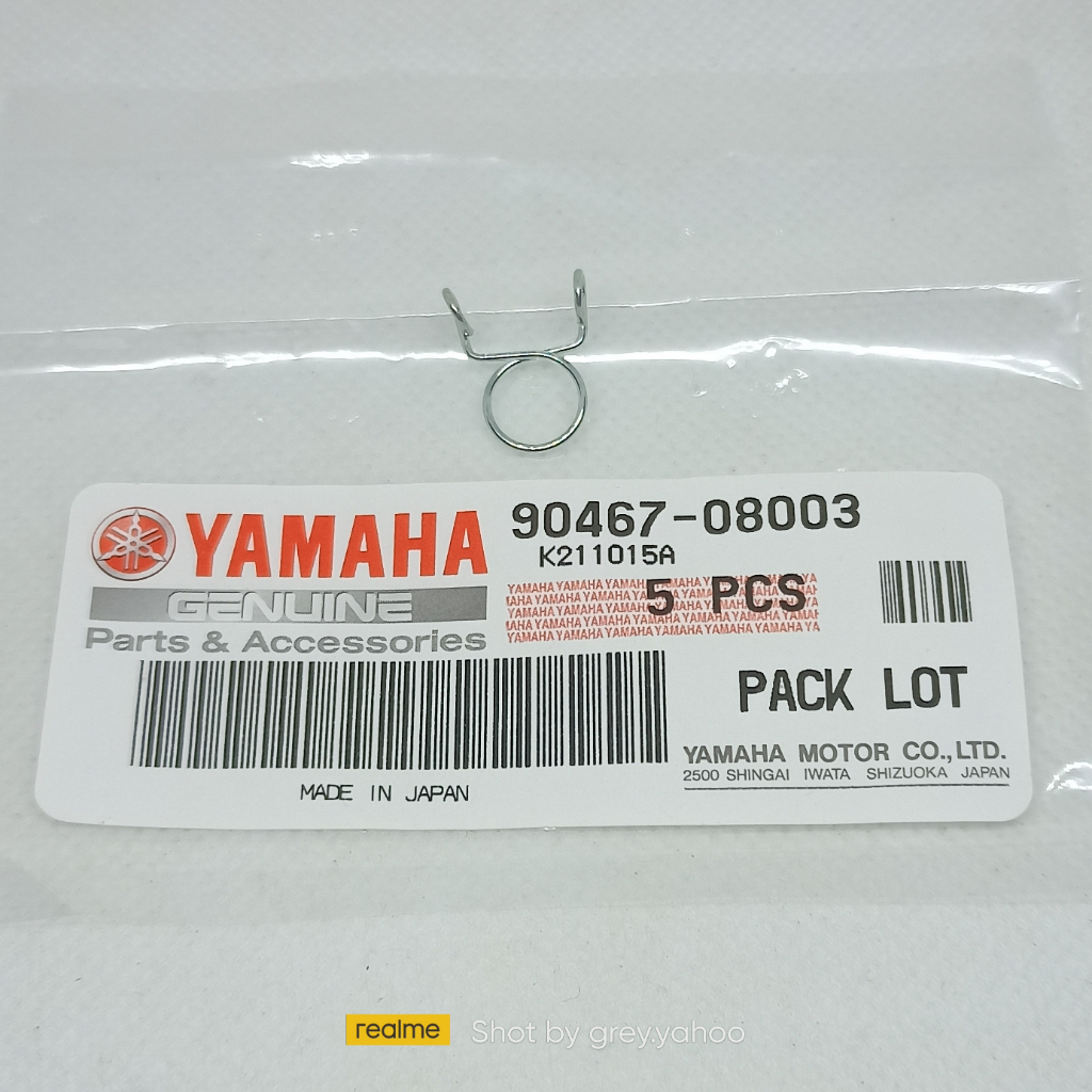 Yamaha RXZ Clip Hose 2T Overflow Original Japan (90467-08003) | Shopee ...