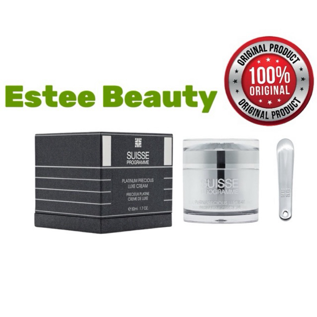 SUISSE PROGRAMME : PLATINUM PRECIOUS LUXE CREAM 50ML | Shopee Malaysia