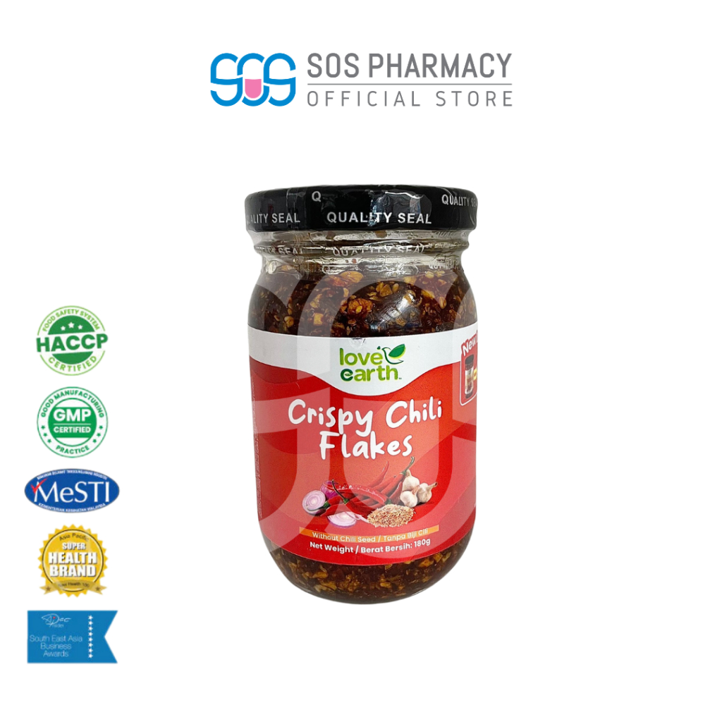 Love Earth Crispy Chili Flakes (180g) | Shopee Malaysia