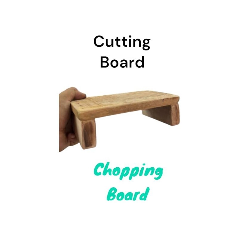 chipping board/papan pemotong dr kayu/papan menghiris bawang ...