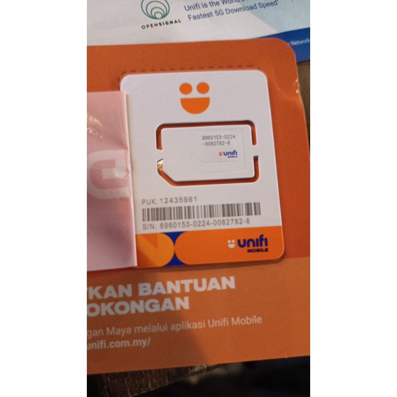 BLANK UNIFI SIM CARD | Shopee Malaysia