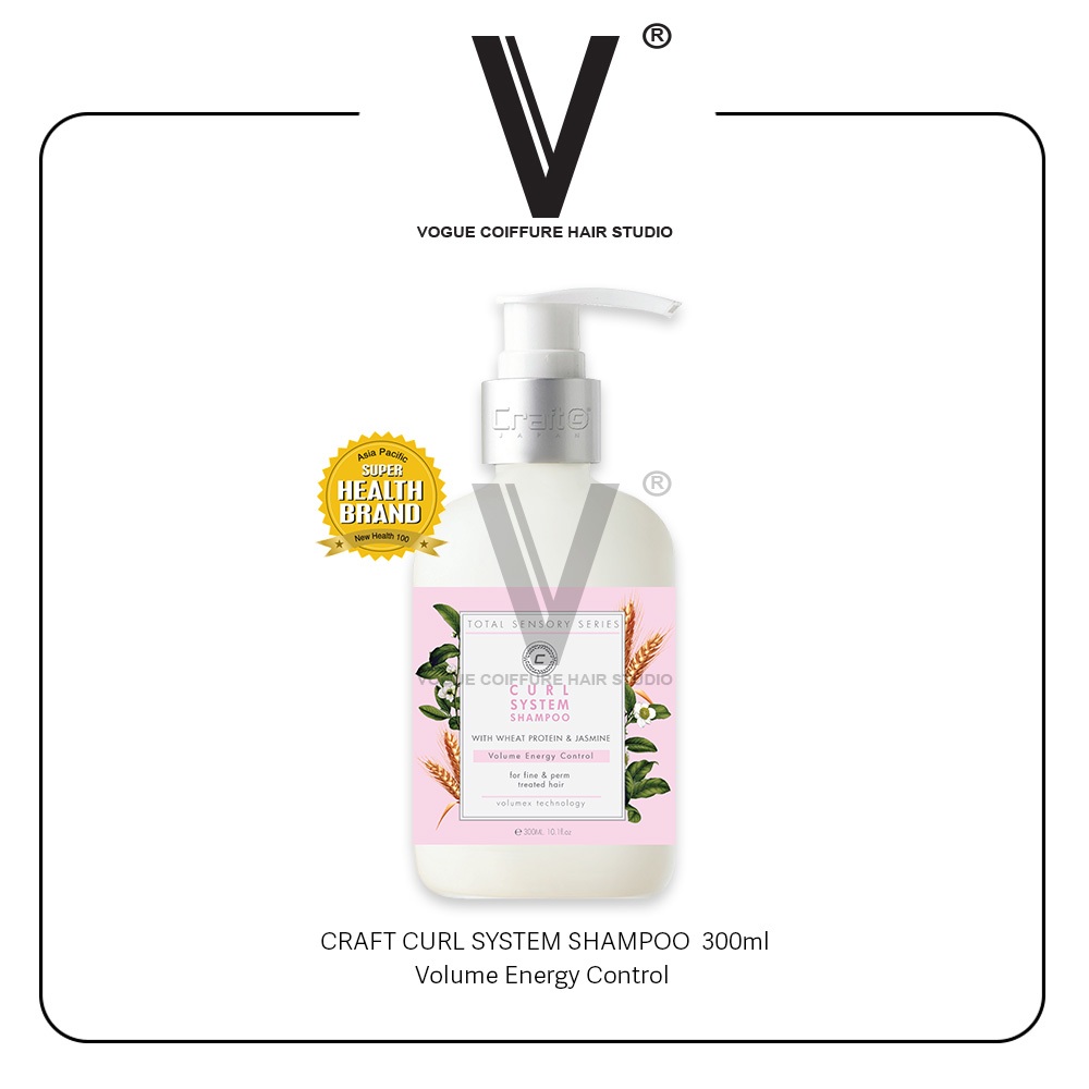 Craft Total Sensory Curl System Shampoo 300ml ( Vlomex Technology ...