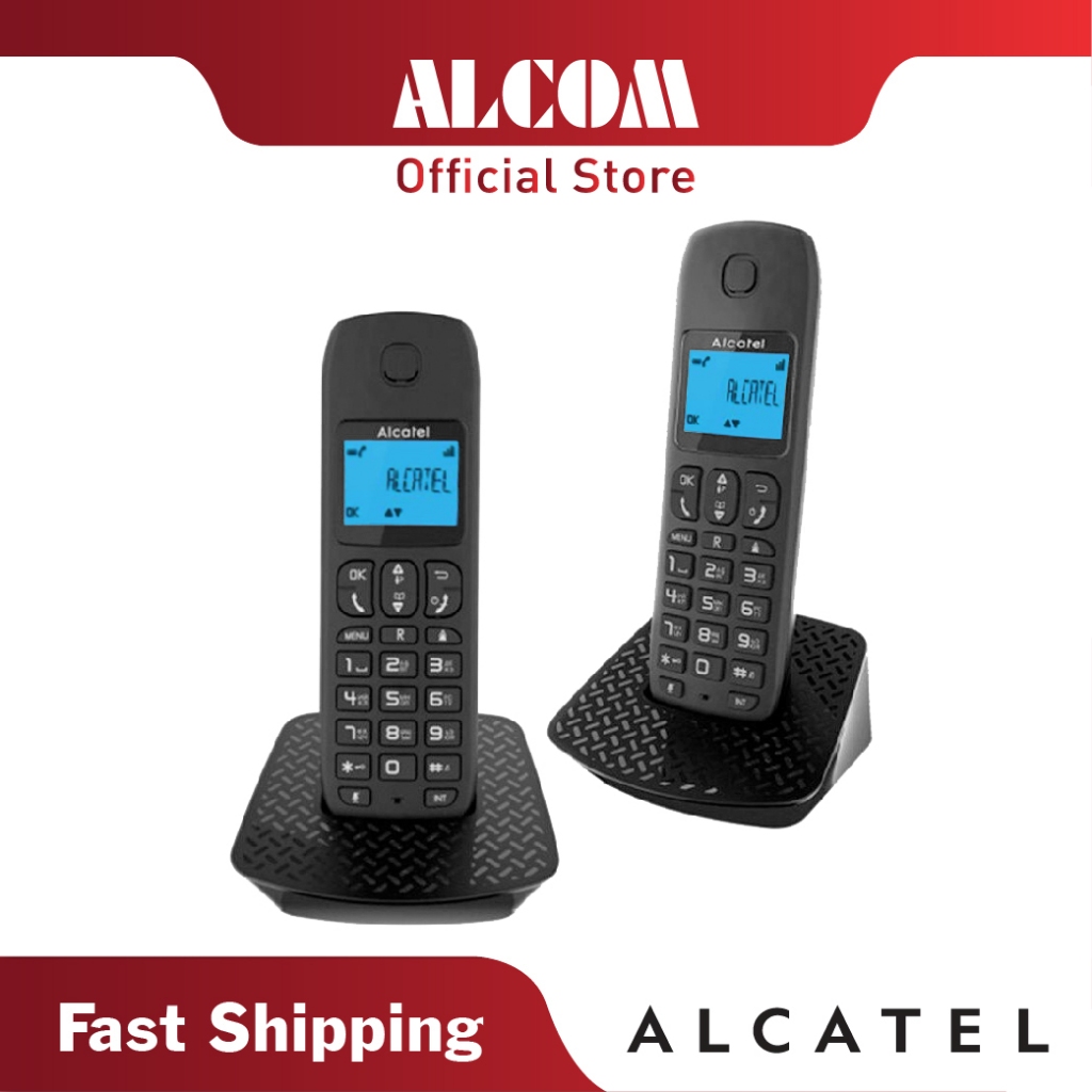 [Clearance] ALCATEL E132 DUO Twin DECT Digital Cordless Phone for TM ...