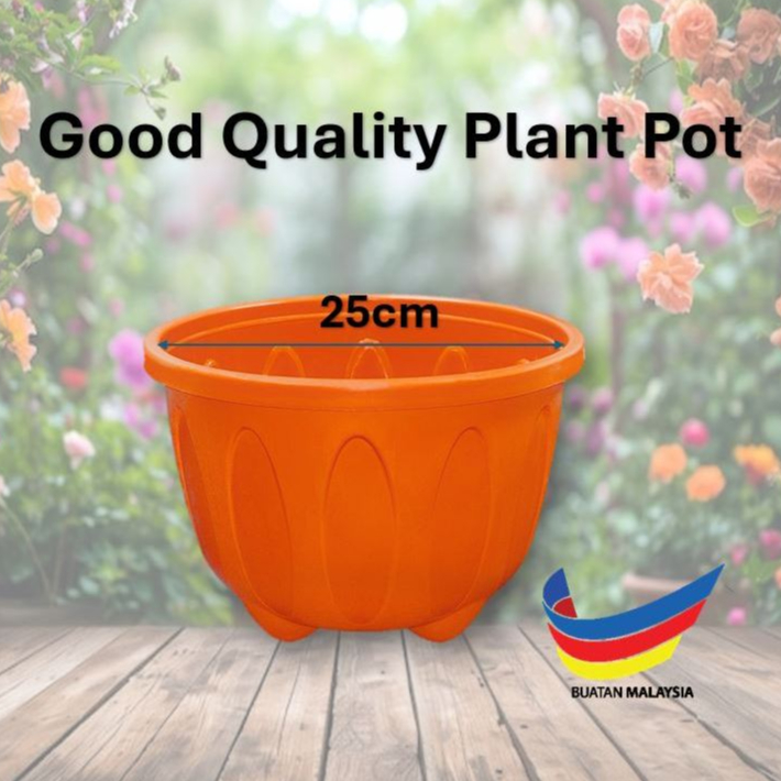 [Shopee Choice] 9" Plant Pot flower pot solid good quality strong ...