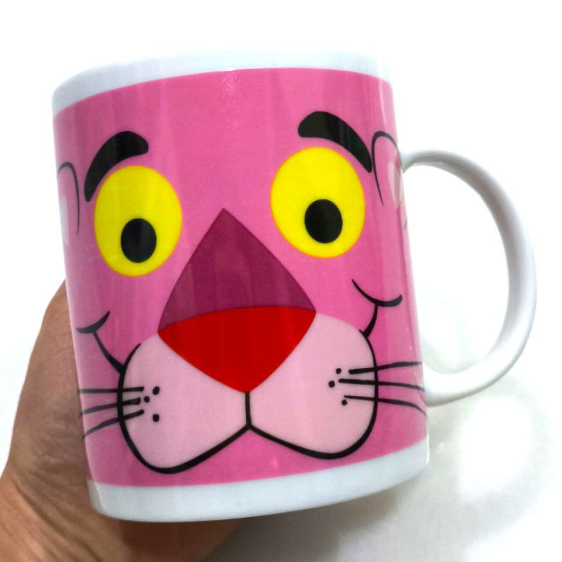 USJ Universal Studios Japan pink panther drinking mug | Shopee Malaysia
