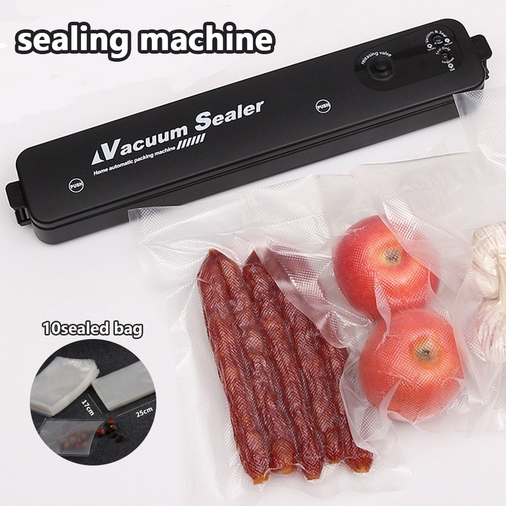 Kitchen Vacuum Sealing Machine Food Packaging Sealing Machine Electric ...