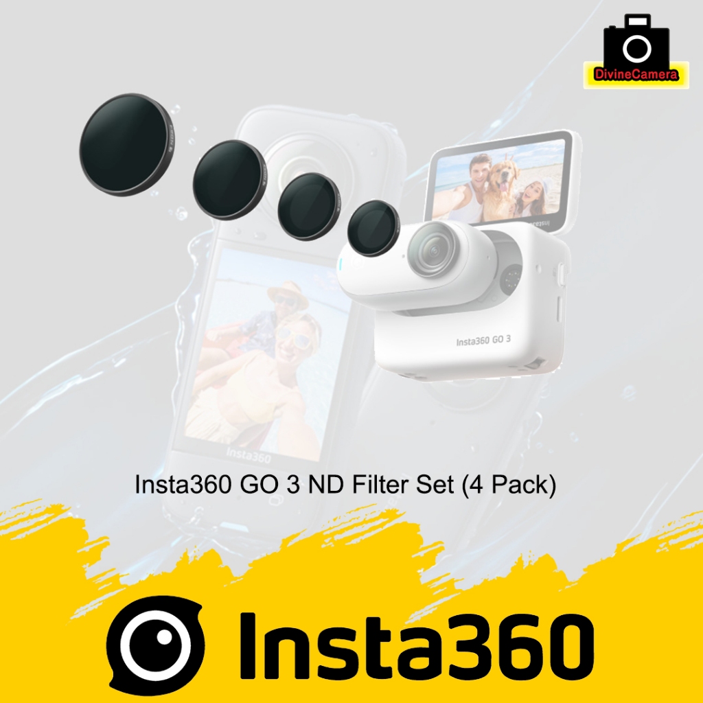 Insta360 GO 3 ND Filter Set (4 Pack) | Shopee Malaysia