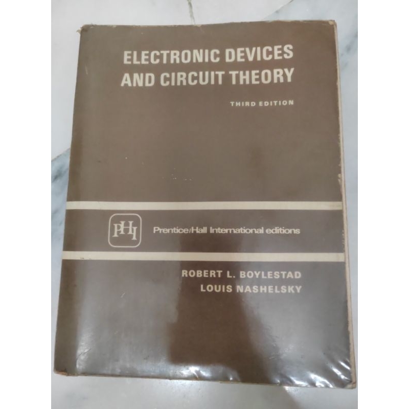 Electronic Devices & Circuit Theory 3rd Edition | Shopee Malaysia