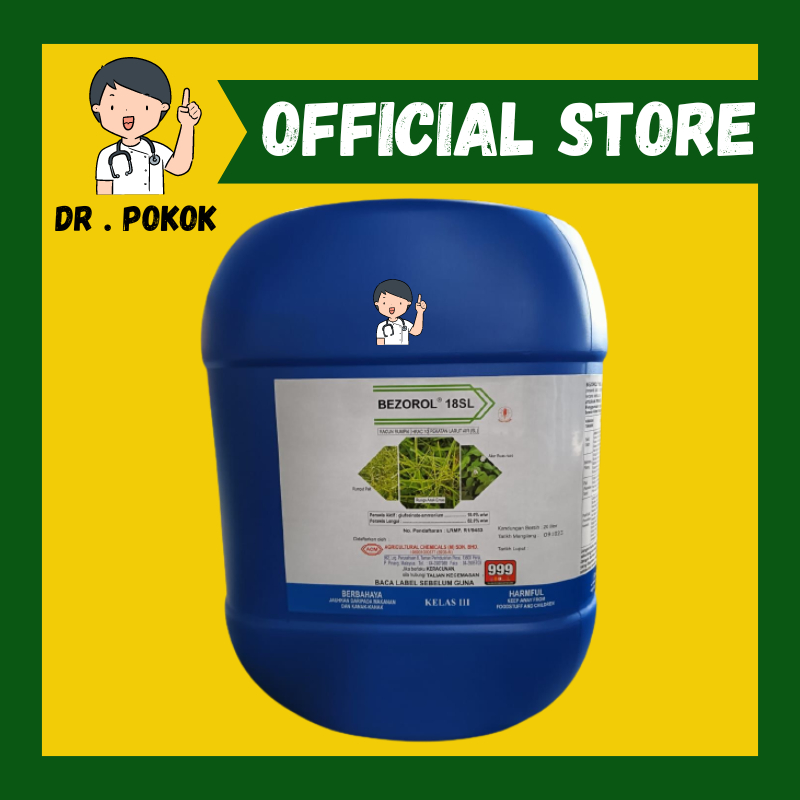 [ORIGINAL] 20L BEZOROL 18SL ACM(sama Basta 15, Boxter, Kenbast 15 ...