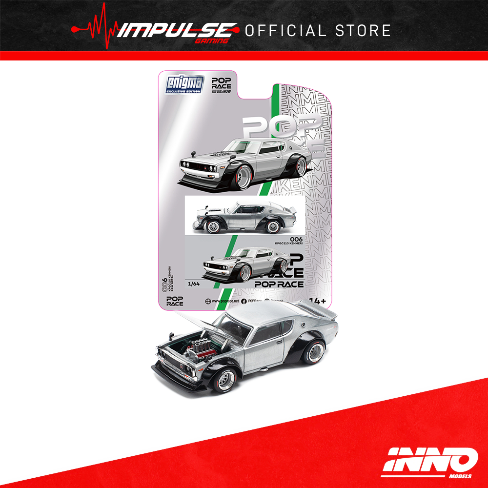 PopRace 1/64 Diecast KPGC0110 Kenmeri Raw Material PRE006 | Shopee Malaysia