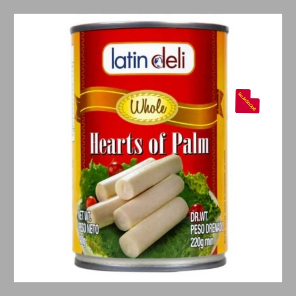 Latin Deli Whole Hearts Of Palm 400g | Crunchy Canned Hearts | Healthy ...