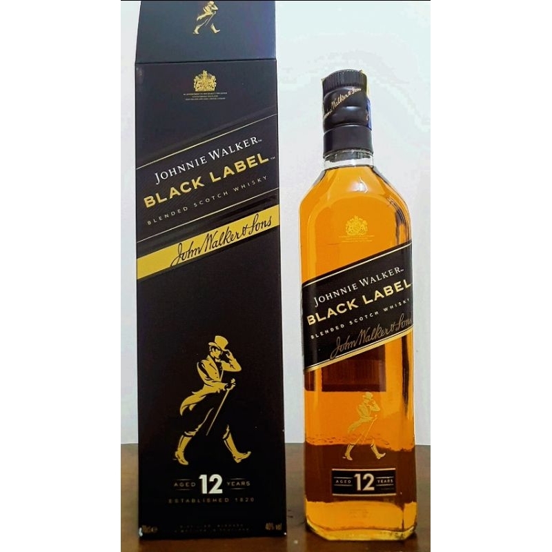 Johnnie Walker Black Label 12 Years Whisky (700ml) | Shopee Malaysia