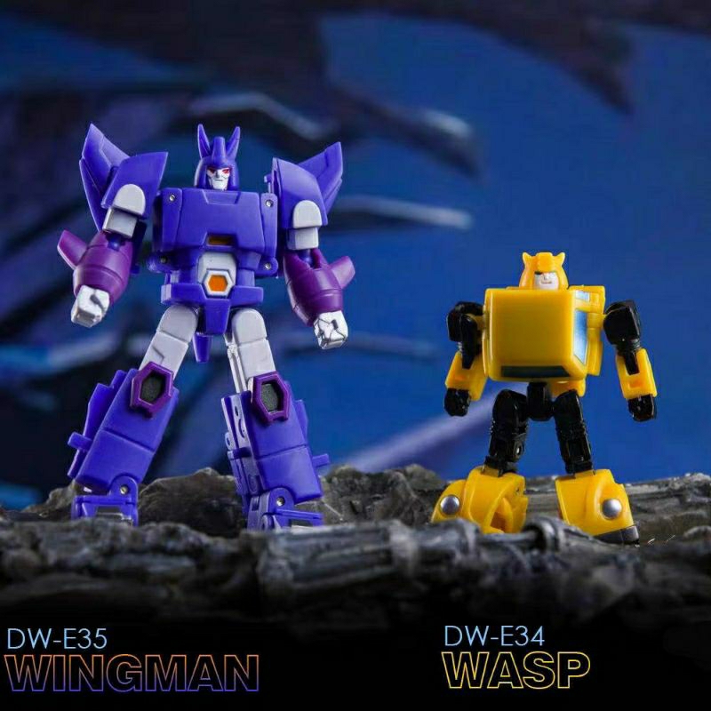 Dr Wu Extreme Warfare Bumblebee & Cyclonus G1 (DW-E34 Wasp + DW-E35 ...