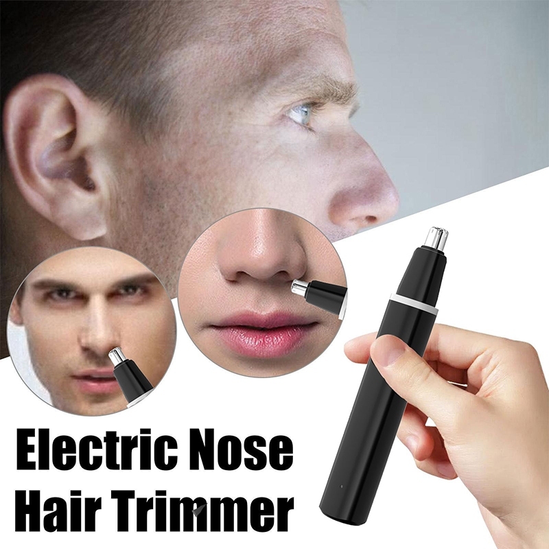 Rechargeable Nose Hair Trimmer Portable Electric Nose Trimmer Hair 360° Waterproof | Shopee Malaysia