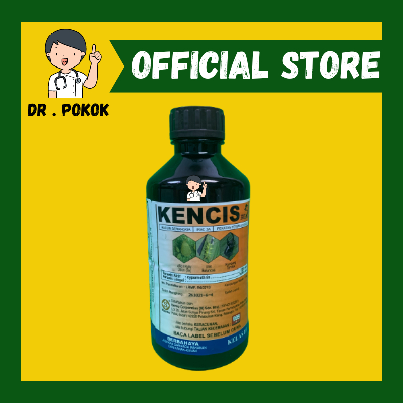 [ORIGINAL] 1L Kencis KENSO (Sama Hextar CMC Cyper) Cypermethrine 5.5% ...