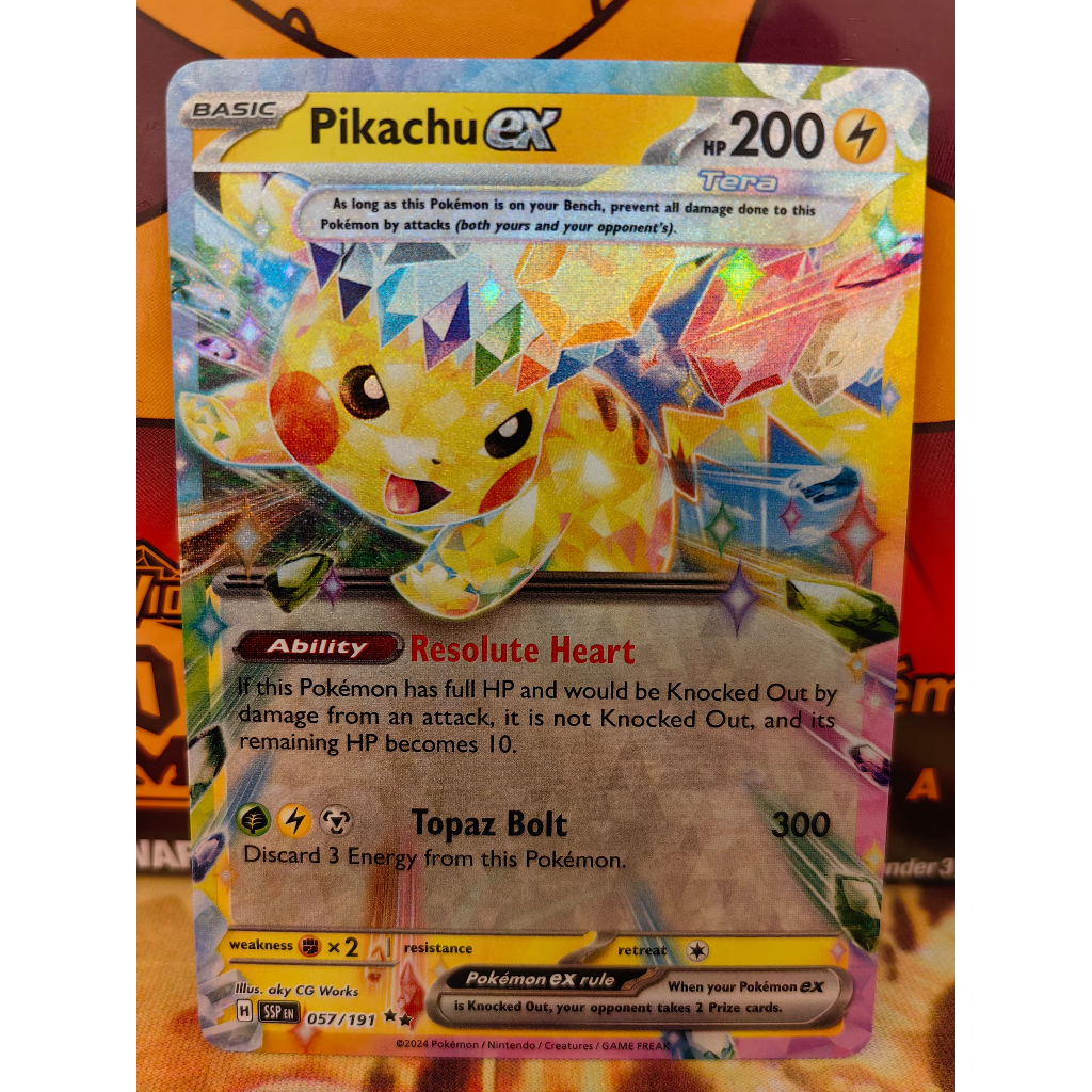 [Pokemon TCG Singles] SV08 Surging Sparks - (Tera EX single) - Pokemon ...