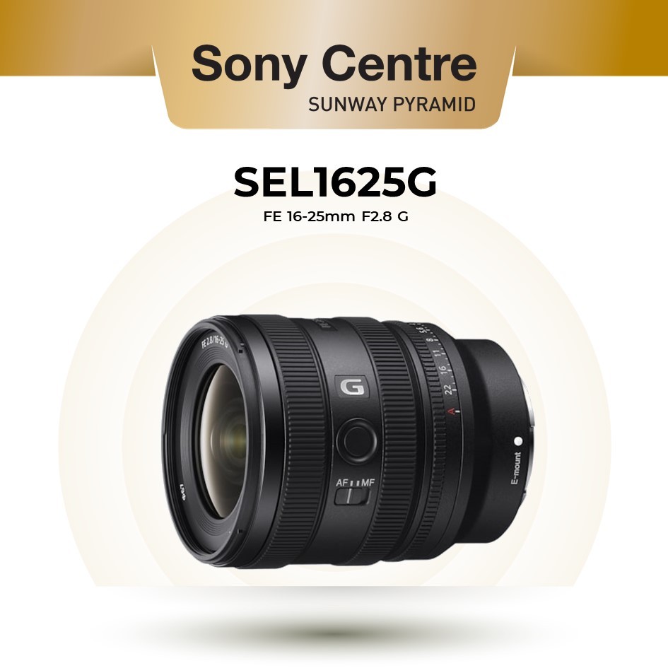 SONY SEL1625G (FE 16-25mm F2.8 G) LENS | Shopee Malaysia