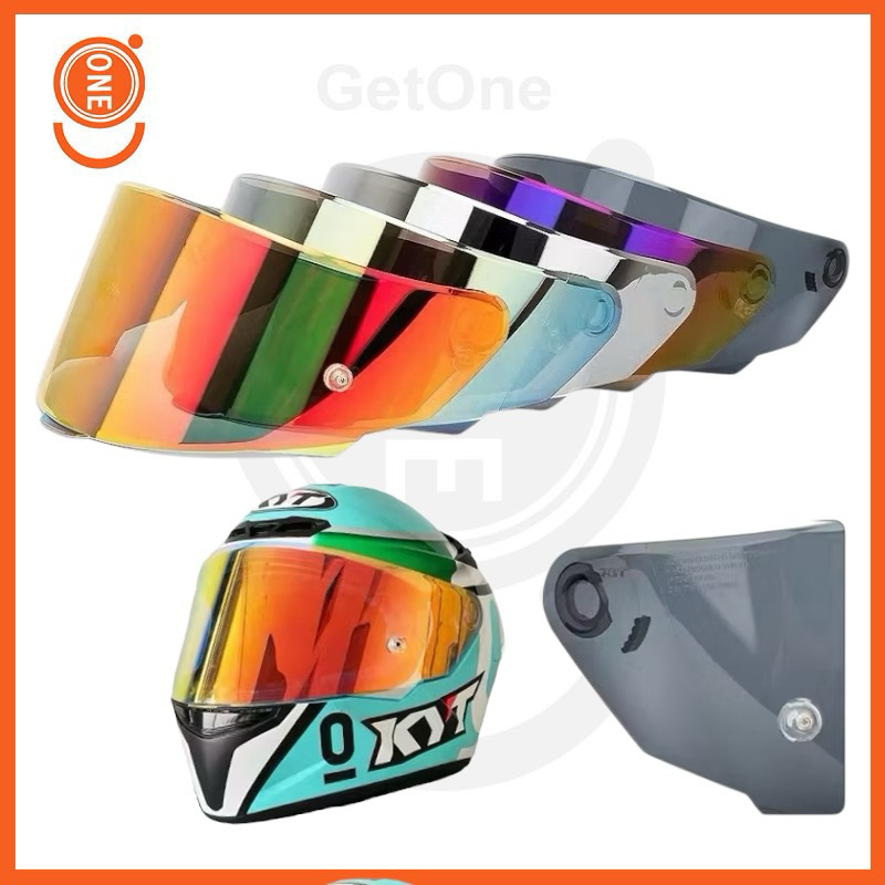 KYT TT COURSE VISOR / KYT FULLFACE HELMET VISOR TT-COURSE SMOKE VISOR ...