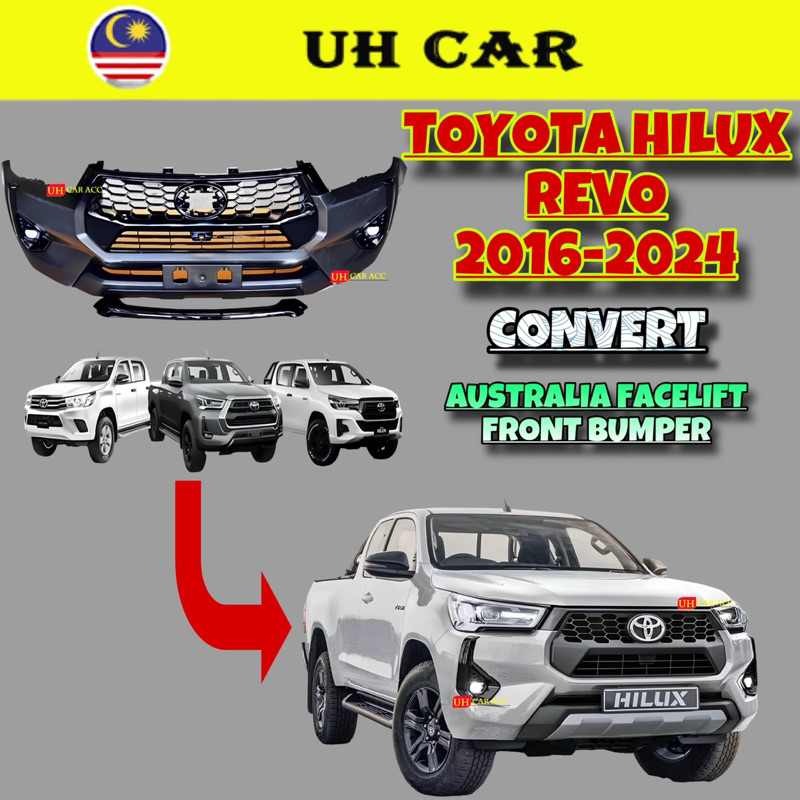(AUSTRALIA FACELIFT) Toyota Hilux Revo Rocco Rogue 2016-2024 Convert To ...