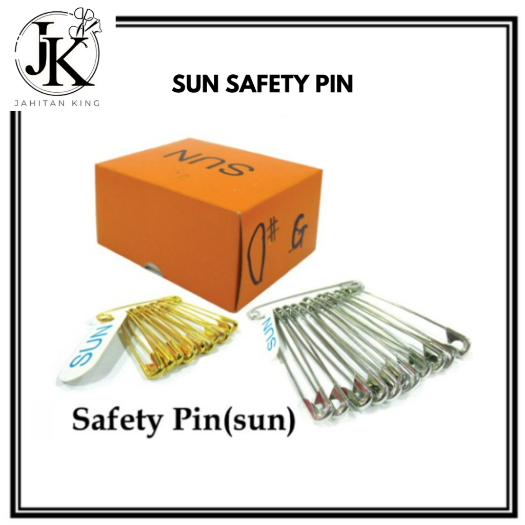 [Ready Stock] Length 3cm SUN safety pins | SUN pin keselamatan | 2 ...
