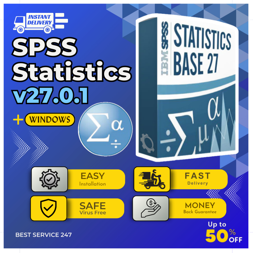 SPSS Statistics 2024 v27.0.1 IF026 Lifetime for Windows | Shopee Malaysia