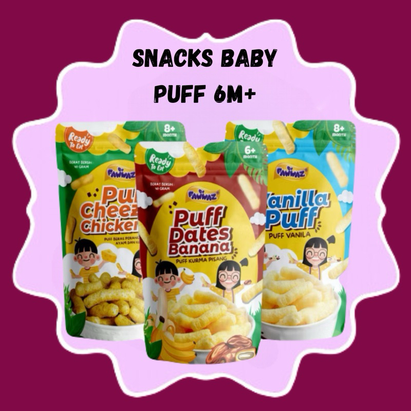 🔥READY STOCK JB🔥 FAWWAZ- Puff Fawwaz Puff Vanilla Puff cheezy Puff ...