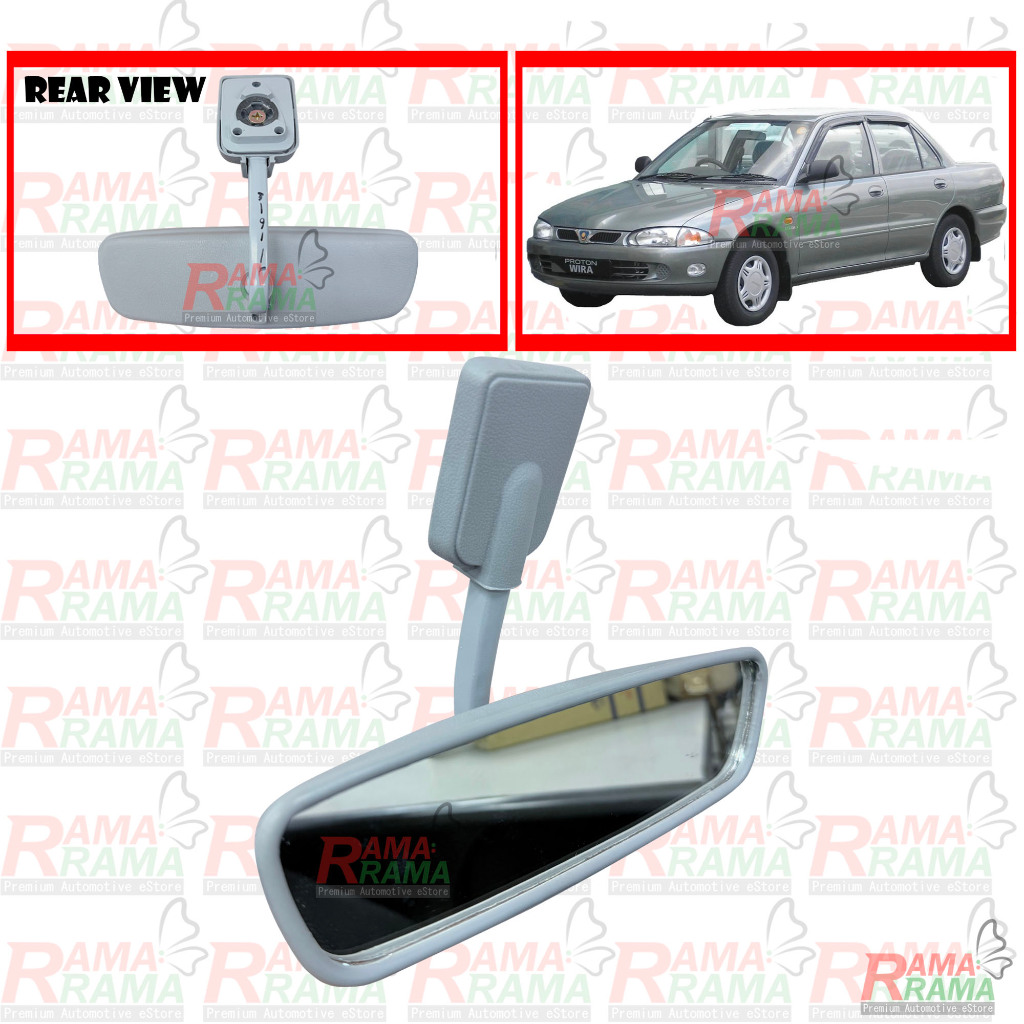 Proton Wira Sedan Aeroback (1992) Interior Adjustable Rear Back View ...