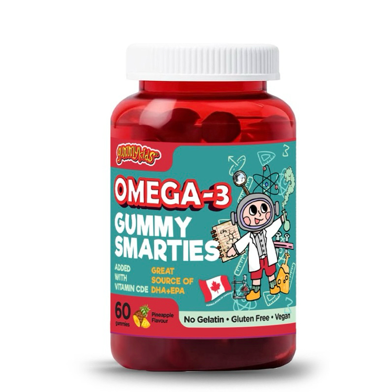 Gummykids Omega-3 Gummy Smarties (60S) | Shopee Malaysia