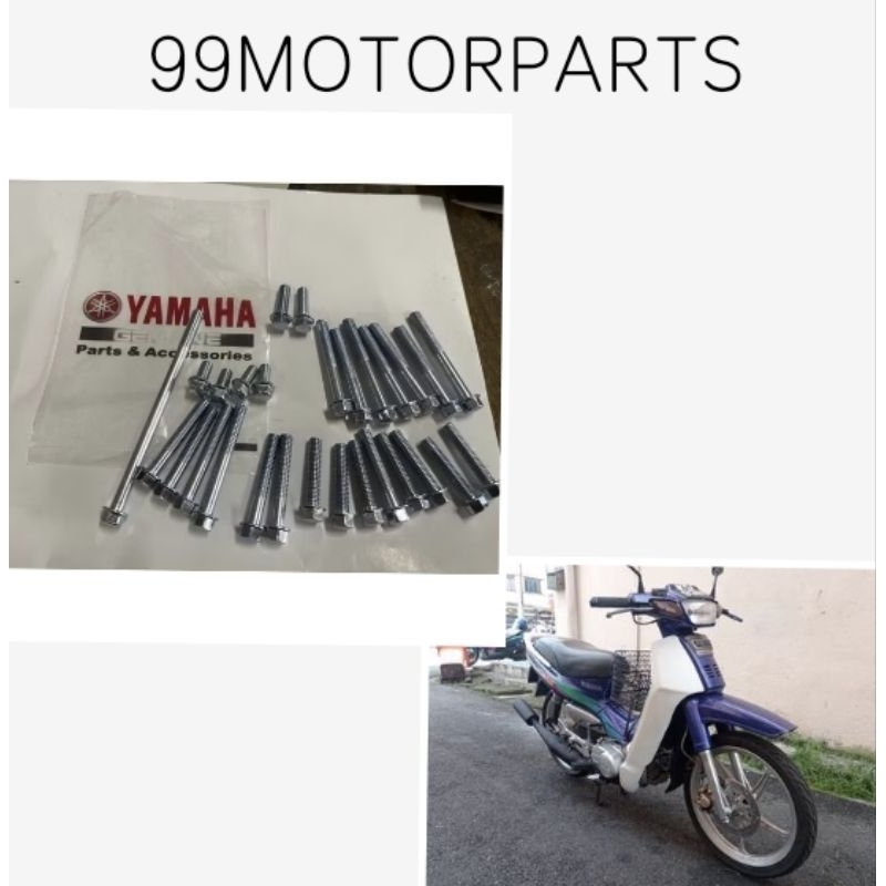 PNP Yamaha y110 ss1 ss2 ss110 y110ss sstwo Engine Screw Cover Enjin ...