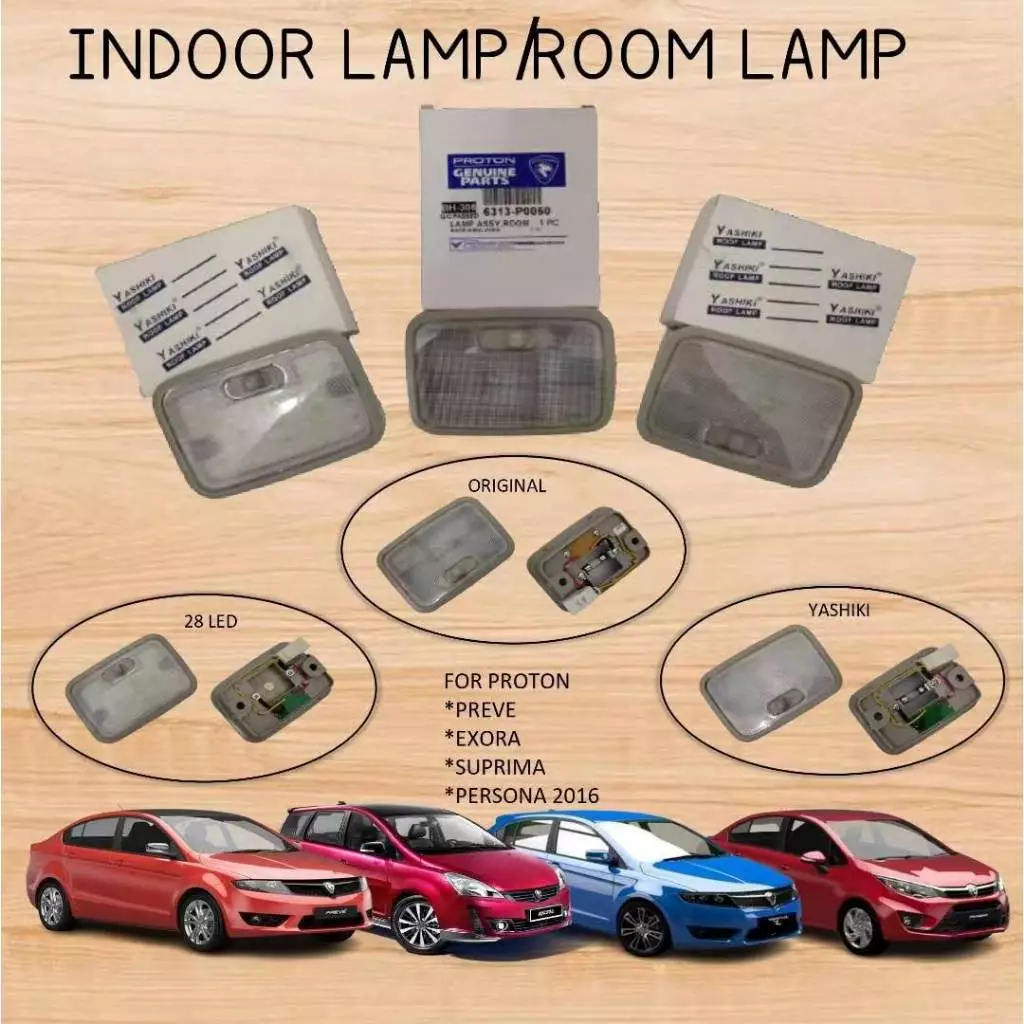 Proton Exora Proton Preve Persona 2016 Interior Room Lamp Indoor Lens ...