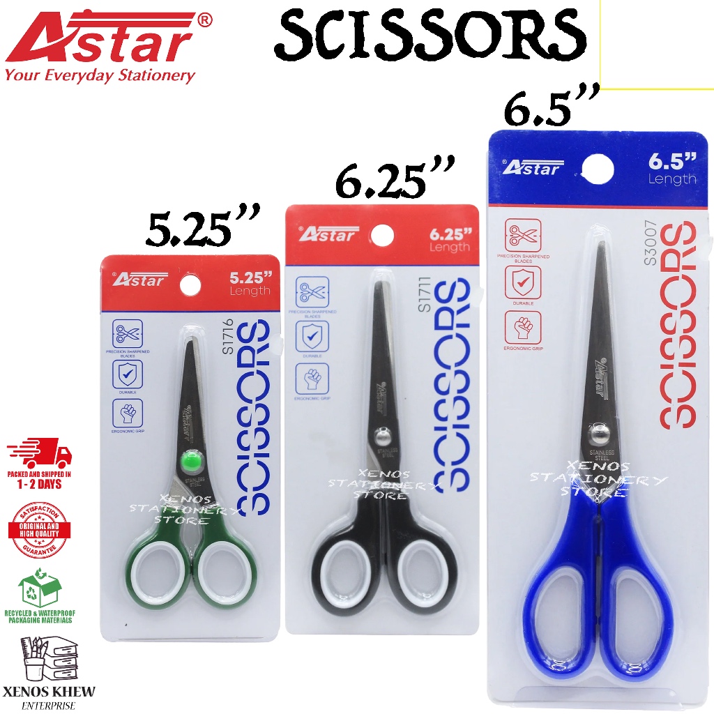ASTAR ECONOMY SCISSORS / ASTAR SCISSORS / ASTAR S1716 / ASTAR S1711 ...