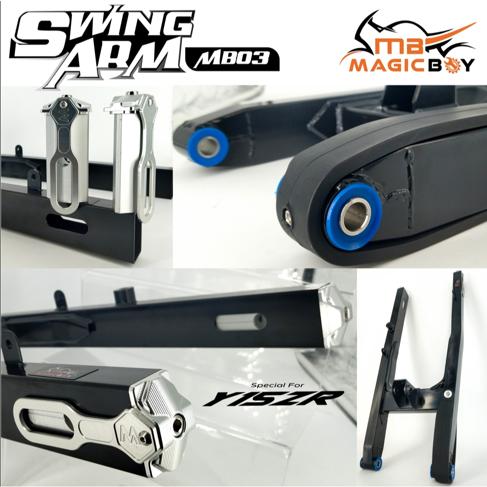 BIG BIKER Swing Arm Magic Boy LC135 V2-V7 RS150 RSX Y15 Y16 Cutting ...