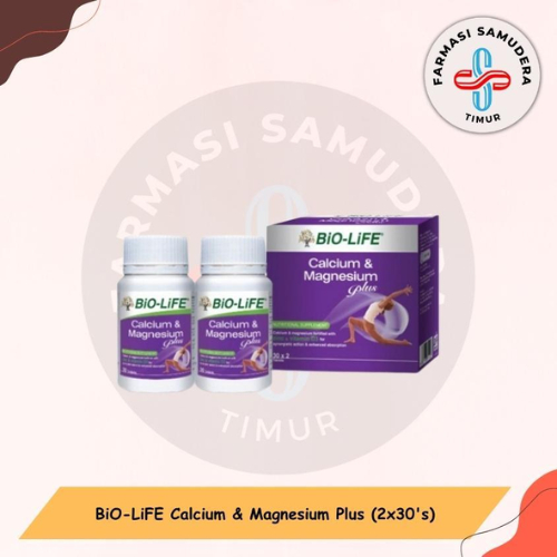 BiO-LiFE Calcium & Magnesium Plus (2x30's) & (30's) | Shopee Malaysia