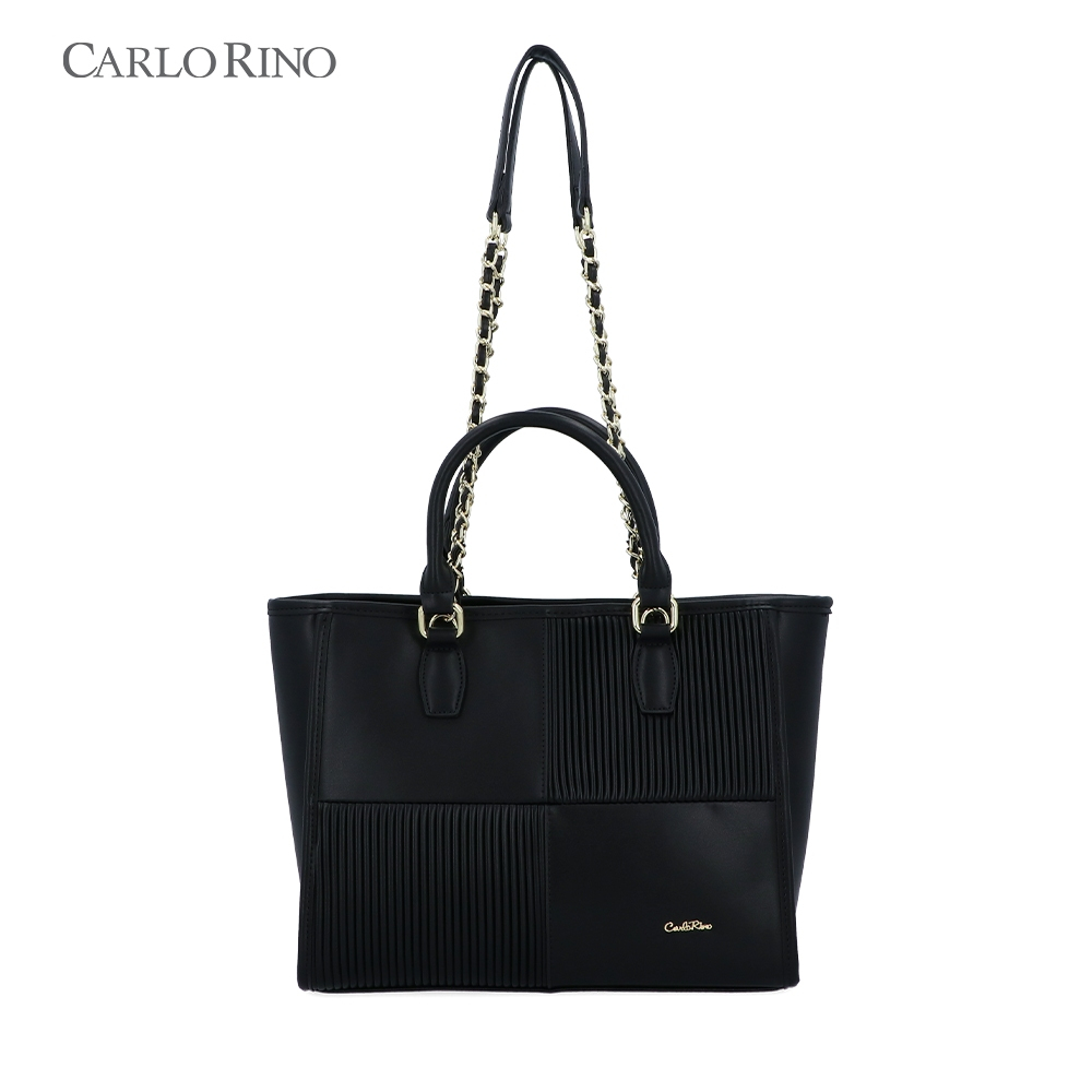 Carlo Rino CR Phoebe Tote - Black | Shopee Malaysia