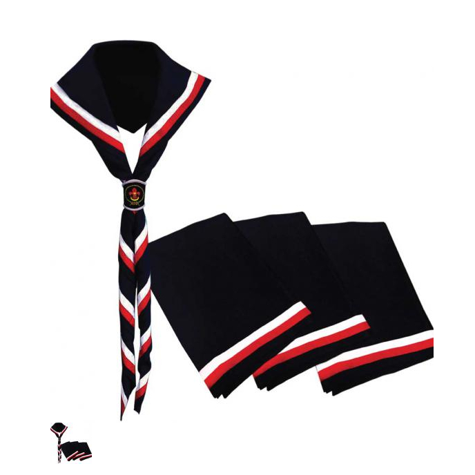 SKAF PENGAKAP SAIZ M L SCARF PENGAKAP PANJANG UNIFORM SEKOLAH SKAF ...