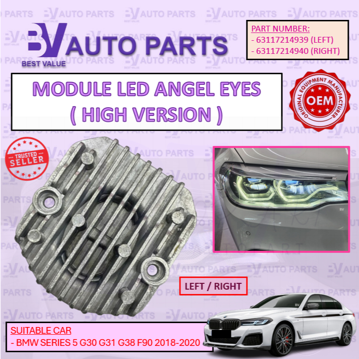 💫MALAYSIA STOCK💫 BMW SERIES 5 G30 G31 G38 F90 18-20 MODULE BALLAST LED ...