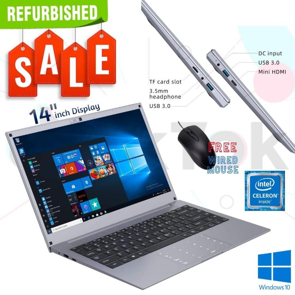Refurbished Winnovo K100/K146/N140 Laptop | 14" inch Display | Intel ...