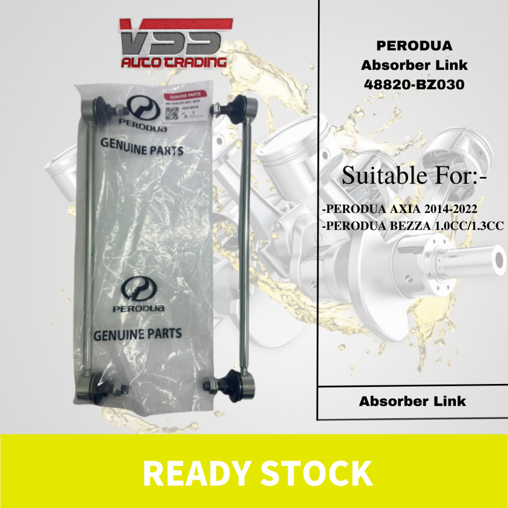 100% ORIGINAL PERODUA AXIA / BEZZA FRONT ABSORBER LINK / STABILIZER ...