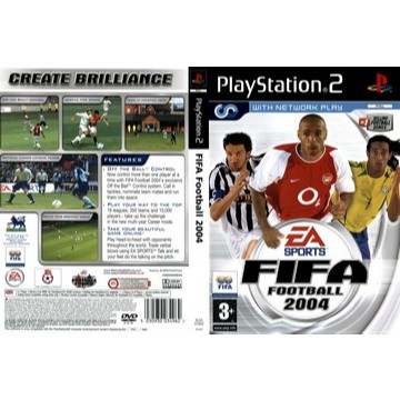 PS2 FIFA Football 2004 (DVD GAME) | Shopee Malaysia