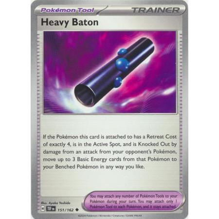Heavy Baton - 151/162 - Uncommon Scarlet & Violet: Temporal Forces ...