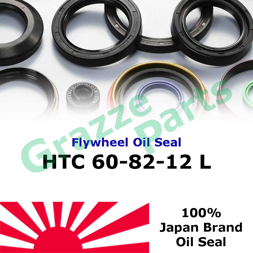 Japan Flywheel Crankshaft Oil Seal for Nissan Vanette C22 Datsun 120Y ...