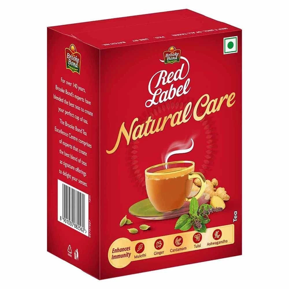 Red Label Natural Care Tea, with 5 Ayurvedic Ingredients, 250g | Shopee ...