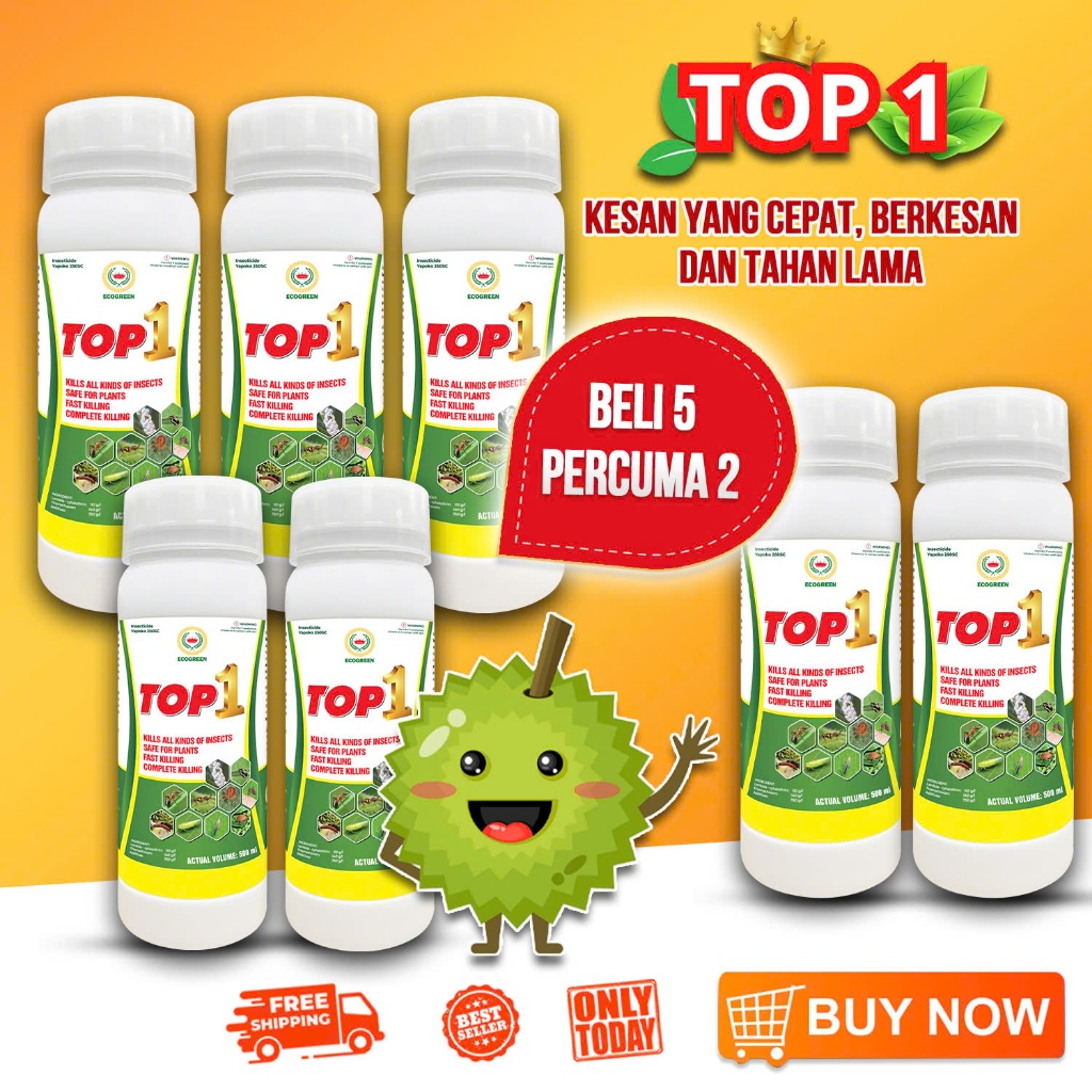[Buy 5 get 2] racun top 1, Penyelesaian Serangga Terunggul dengan TOP1 ...