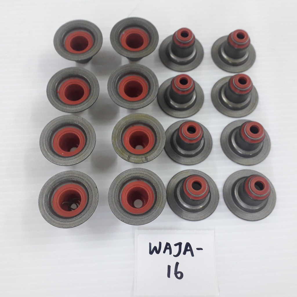 (16PCS WAJA-16) VALVE STEM SEAL FOR PROTON WAJA GEN2 PERSONA OLD EXORA ...