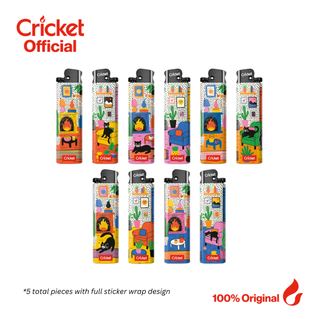 Cricket Lighters Limited Edition Dopamine Series (5Pcs) | Shopee Malaysia