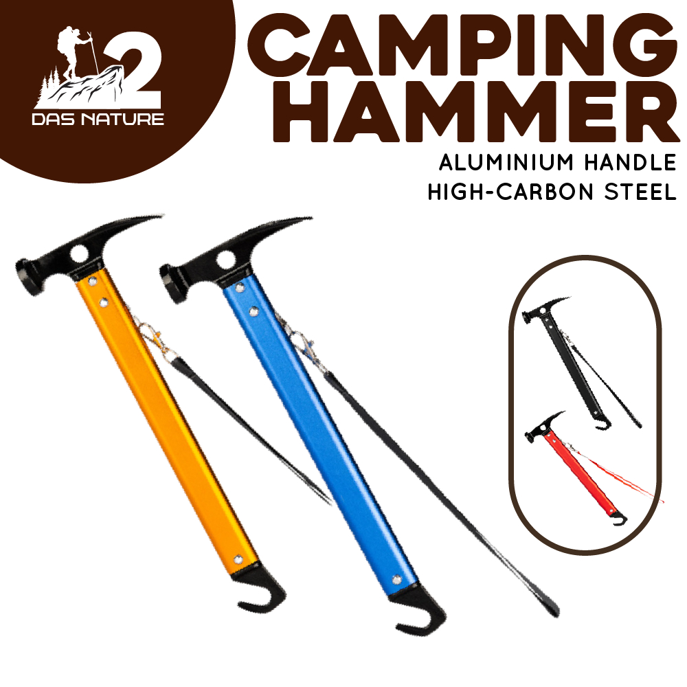 Multifunction Camping Hammer Camping Peg Hammer Tent Hammer Tukul ...