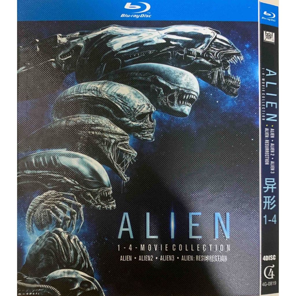 Import Blu-ray Alien 1-4 Movie Collection (4disc) | Shopee Malaysia